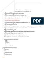 Joint Inspection Checklist | PDF | Stairs | Personal Protective Equipment