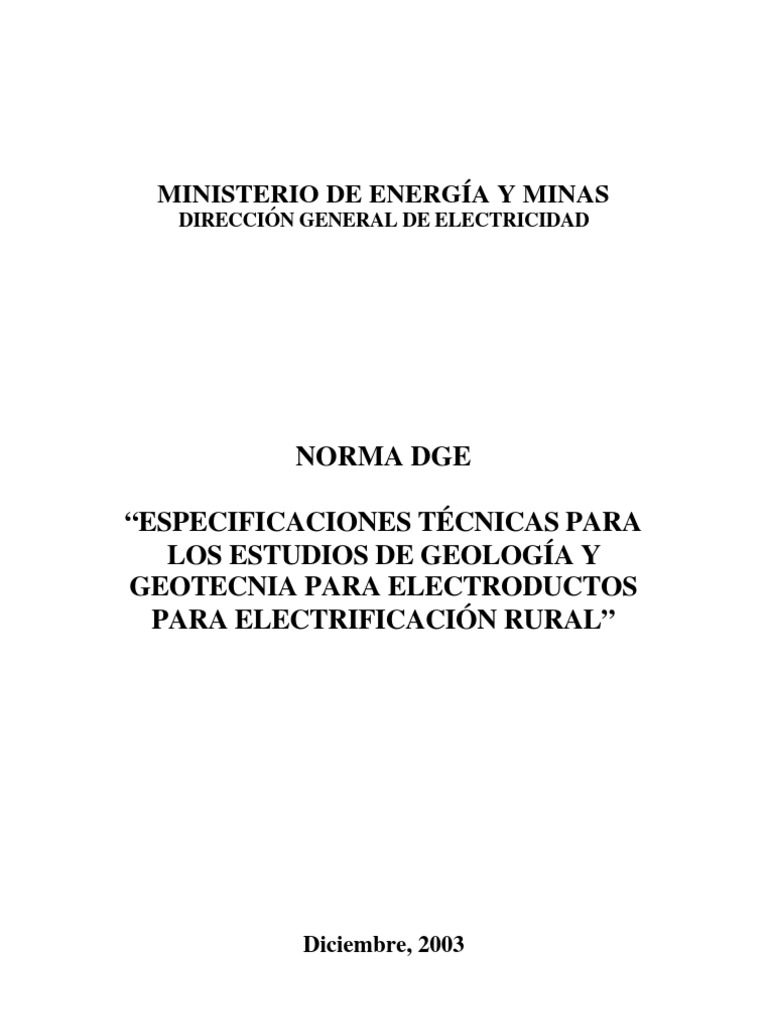 Estudios Geologicos y Geotecnicos | PDF | Ciencia y matemáticas