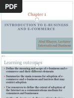 E-Business and E-Commerce Management - Chapter 1 | PDF | E Commerce ...