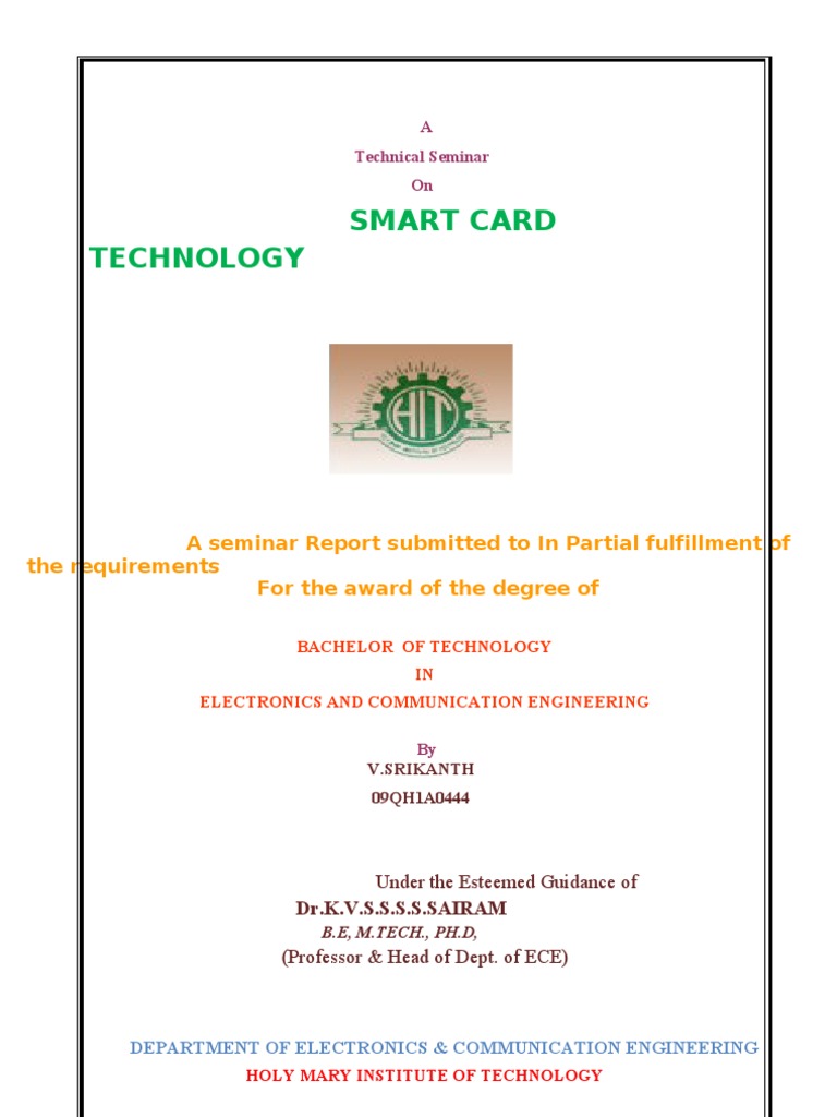 Smart Card | PDF | Smart Card | Authentication