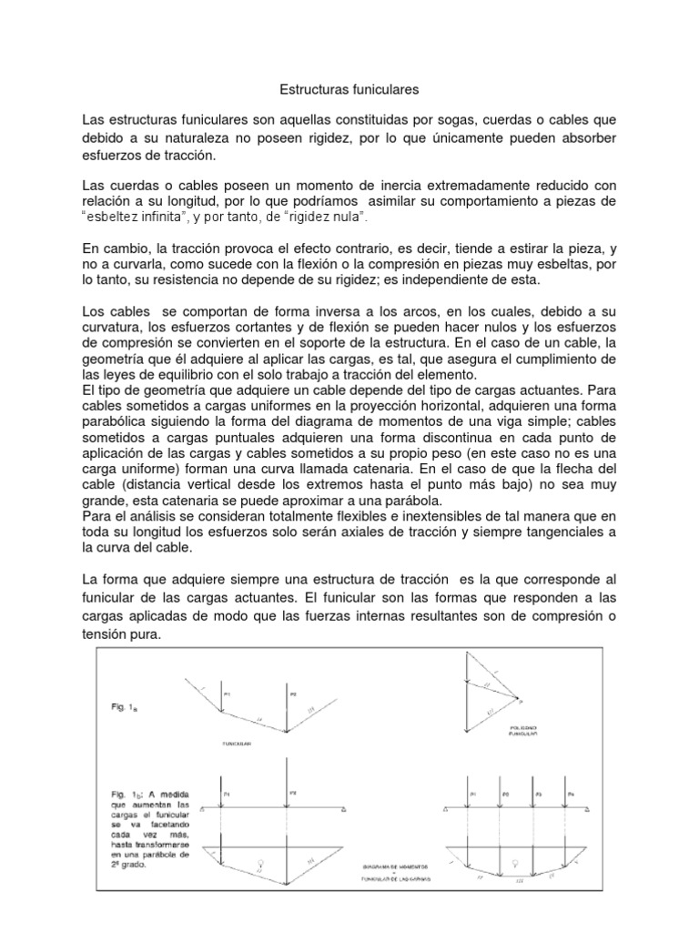 Estructuras Funiculares | PDF | Rigidez | Science