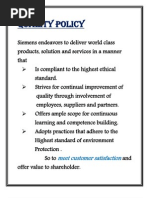 Quality Policy (Sample) | PDF | Quality Management | Quality Management ...