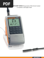 Ferrite Content Testing Procedure PDF | PDF | Nondestructive Testing ...