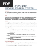 Donning of An Self Contained Breathing Apparatus SCBA | PDF | Wellness