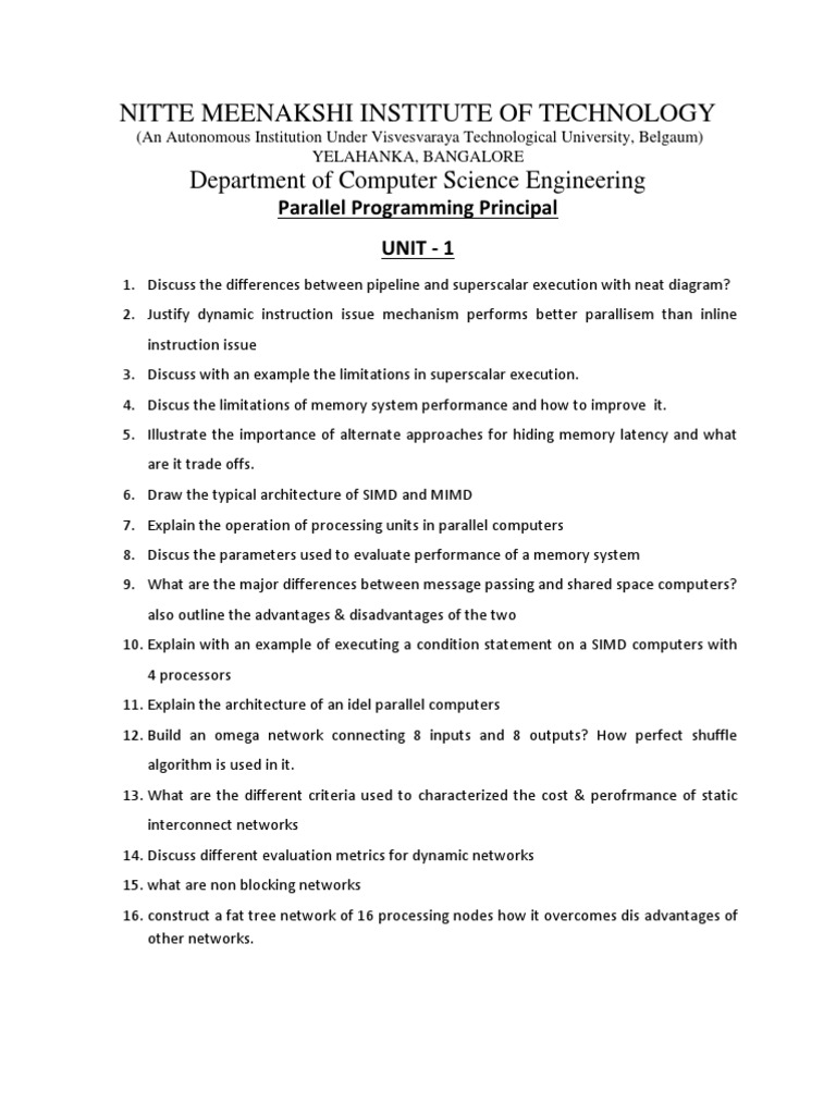 Parallel Programming Principles and Concepts | PDF | Business