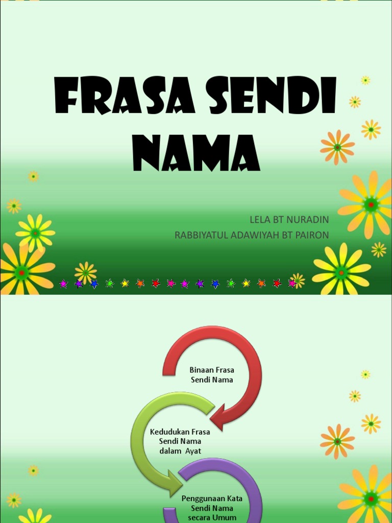 Frasa Sendi Nama | PDF