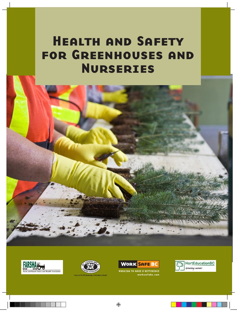 Health and Safety For Greenhouses and Nurseries | PDF | Personal ...