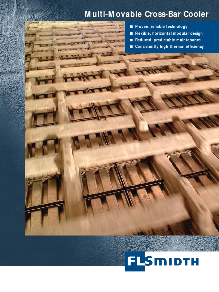 Multi-Movable Cross-Bar Cooler | PDF | Mechanical Engineering | Science
