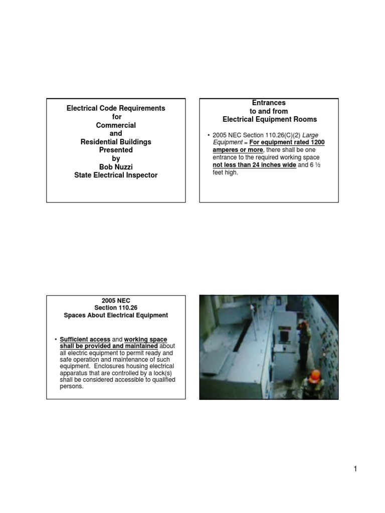 Commercial Electrical Code Requirements | PDF | Photovoltaic System ...