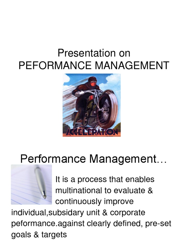 Multinational Performance Management Insights | PDF | Performance ...
