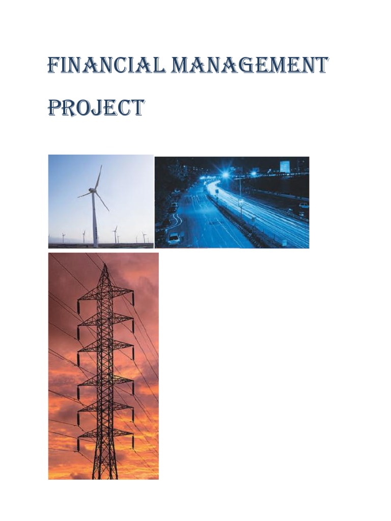 Financial Management Project | PDF | Loans | Capital Structure