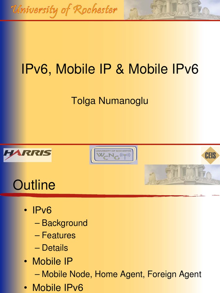 An Overview of IPv6, Mobile IP, and Mobile IPv6 Protocols: Addressing Mobility in IP Networks ...