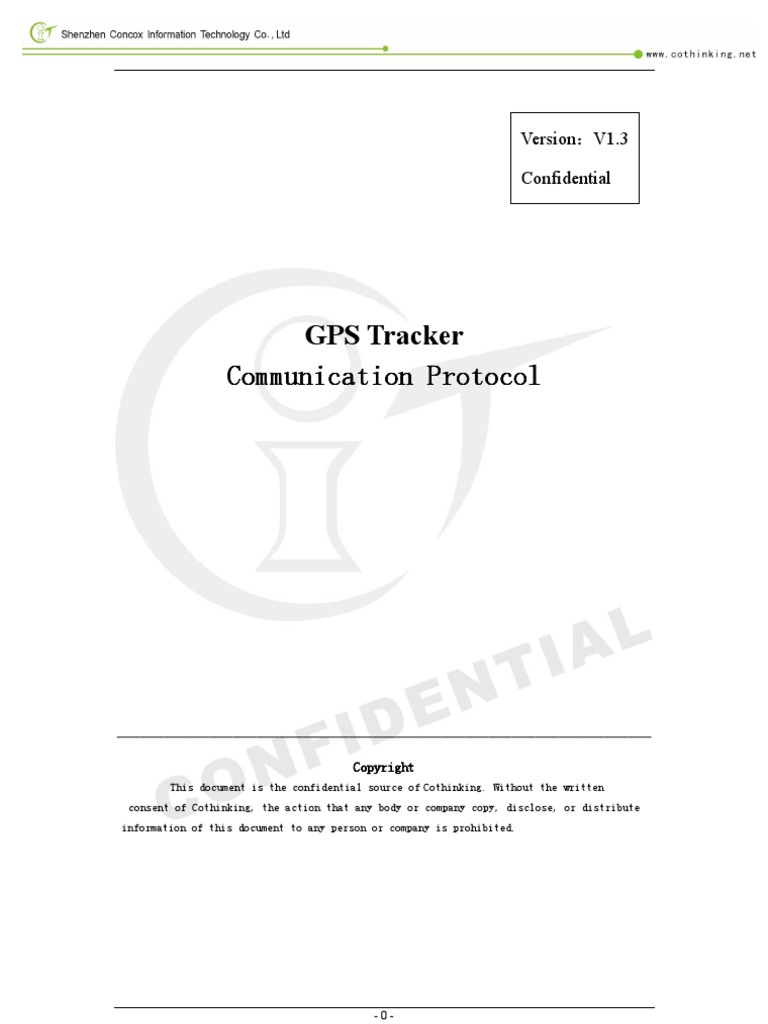 Gt06 Protocol | PDF | Bit | Global Positioning System