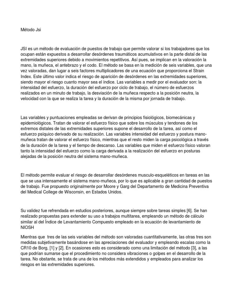 Método Jsi | PDF | Medición | Science