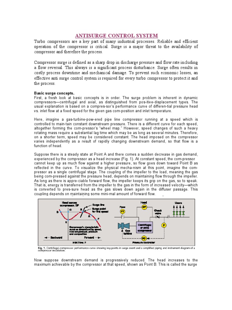 An Effective Anti-Surge Control System: Preventing Economic Losses ...
