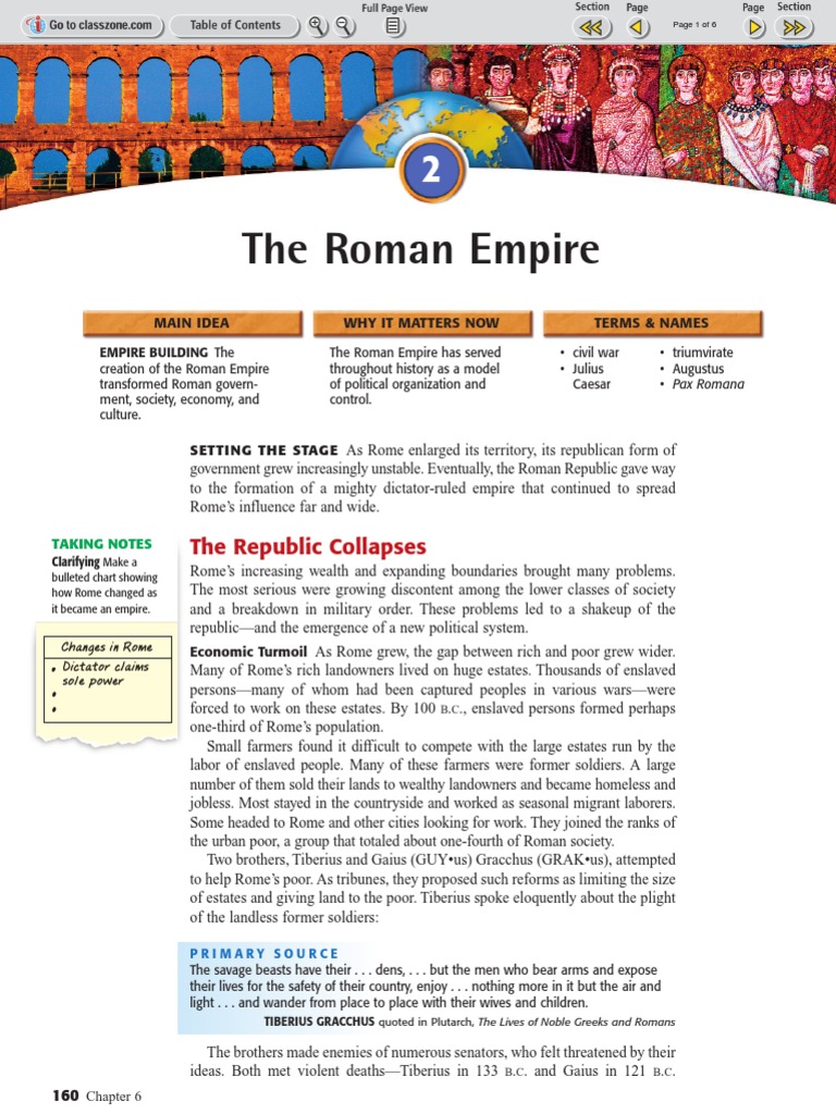 Roman Empire | PDF | Julius Caesar | Mark Antony