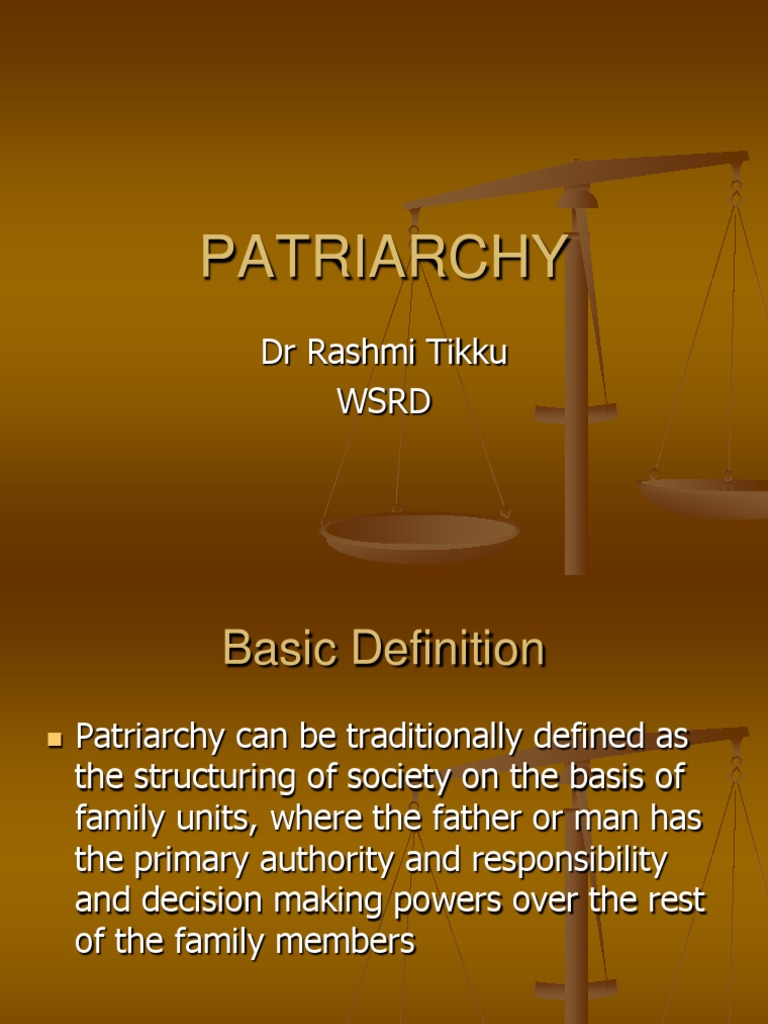 Patriarchy | PDF