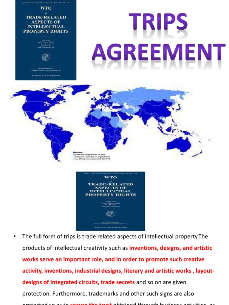 Trips Agreement....... | PDF | Trips Agreement | Intellectual Property