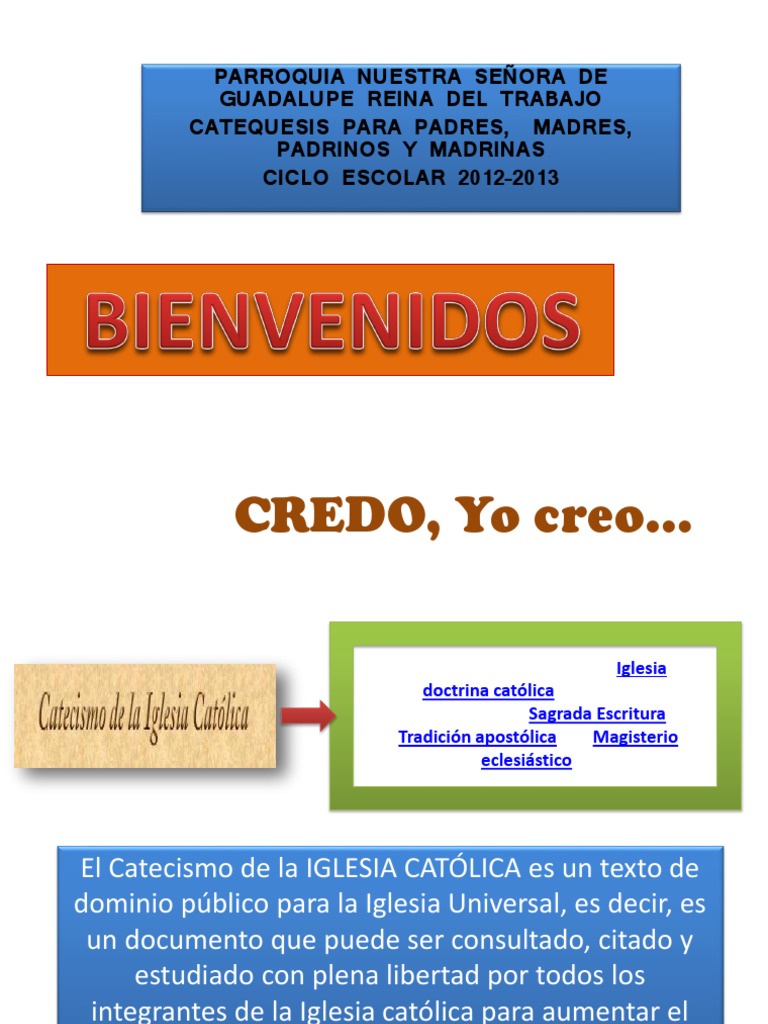 Credo 3a. Parte | PDF | Cristo (título) | espíritu Santo