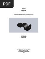Solidwork-Tutorial Part, Assembly, & Drawing | PDF | Komputer