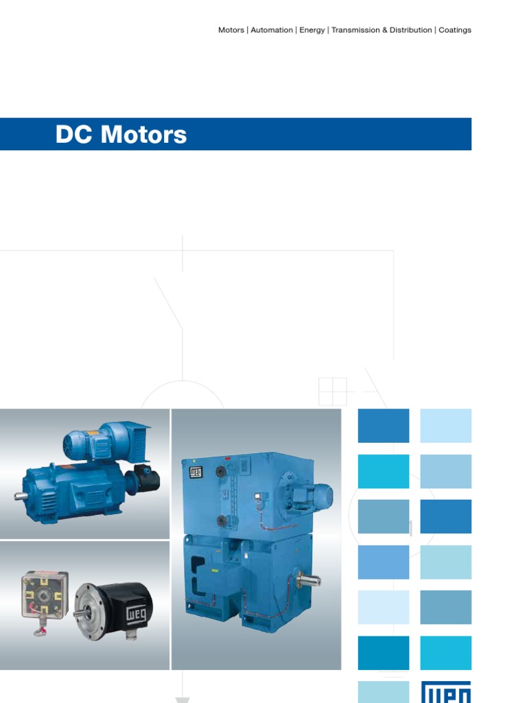 WEG DC Motors 50019095 Brochure English PDF | PDF