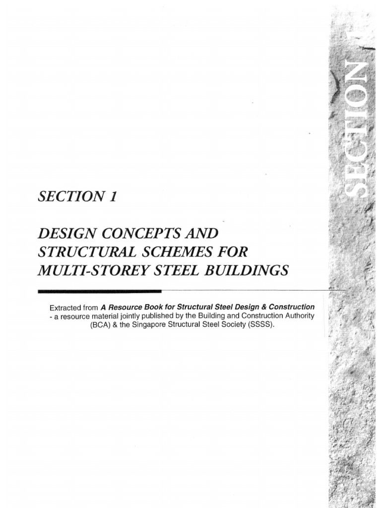 Design Concepts & Structural Scheme Multi Storey BLDG | PDF
