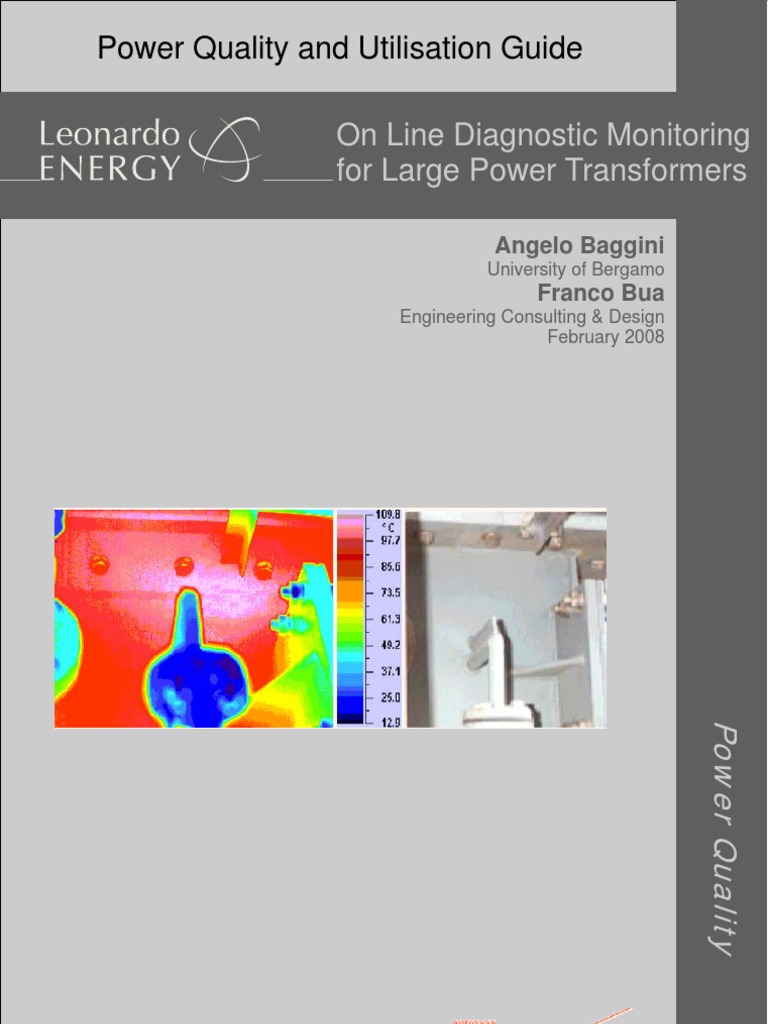 On Line Diagnostic Monitoring For Large Power Transformers Download