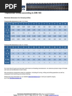 DIN13 | PDF | Machining | Metalworking
