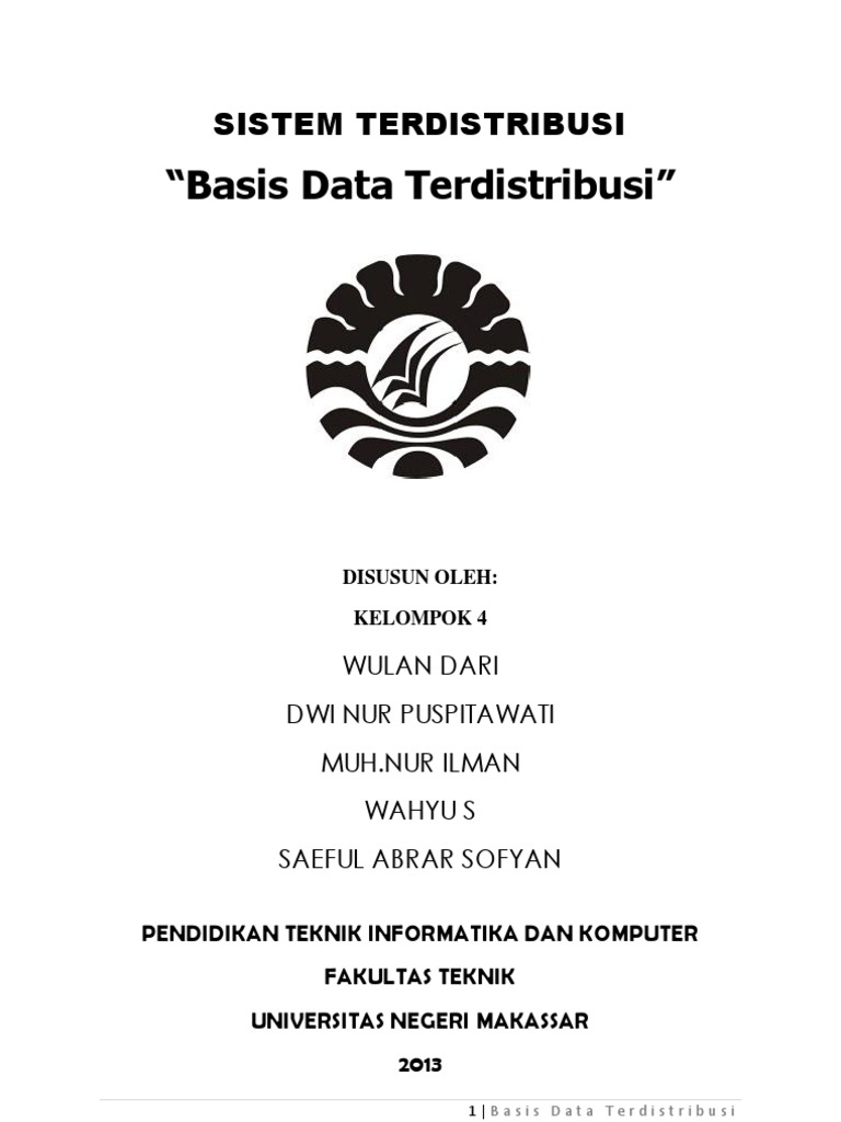 Basis Data Terdistribusi | PDF