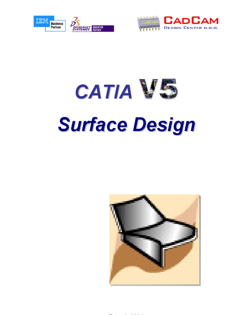 CATIA v5 - Surface Design | PDF