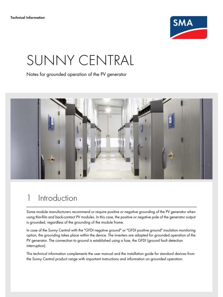 GFDI Ground Fault Protection in PV Systems | PDF | Fuse (Electrical ...