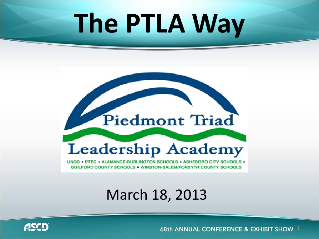 PTLA: Training Future School Leaders | PDF | Mentorship | Leadership