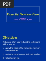 Essential Intrapartum Newborn Care (Einc) | PDF | Breastfeeding | Childbirth