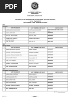Sample Ballot Barangay Election 2023 | PDF | Sports & Recreation