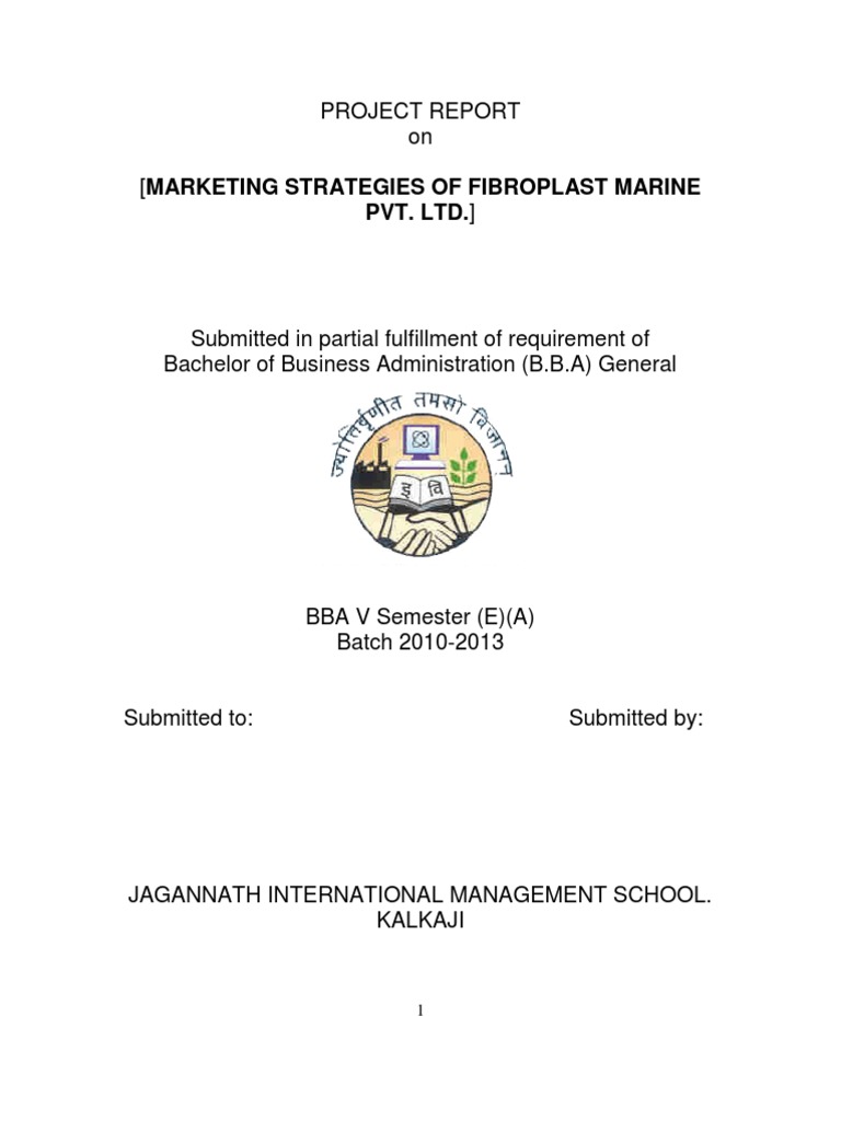 Summer Internship Project | PDF | Market Segmentation | Boats