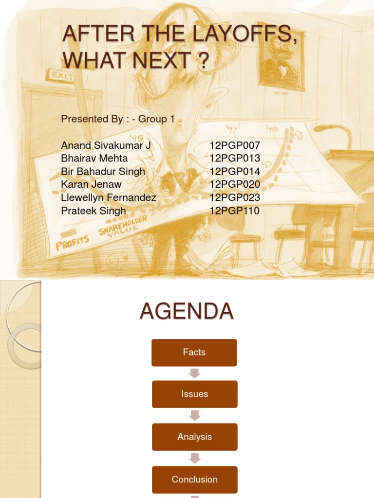 Sec A - Group 1 - After The Layoffs, What Next | PDF | Layoff | Employment