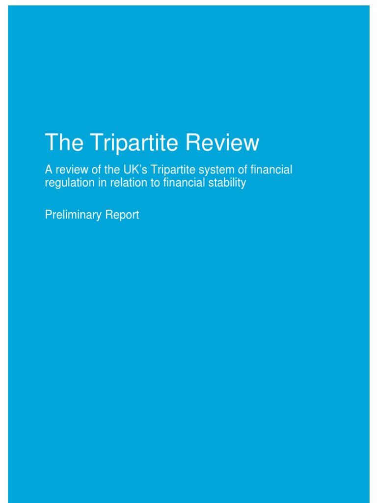 Preliminary Report On UK Financial Regulation | PDF