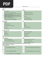 Modified Harris Hip Score | PDF