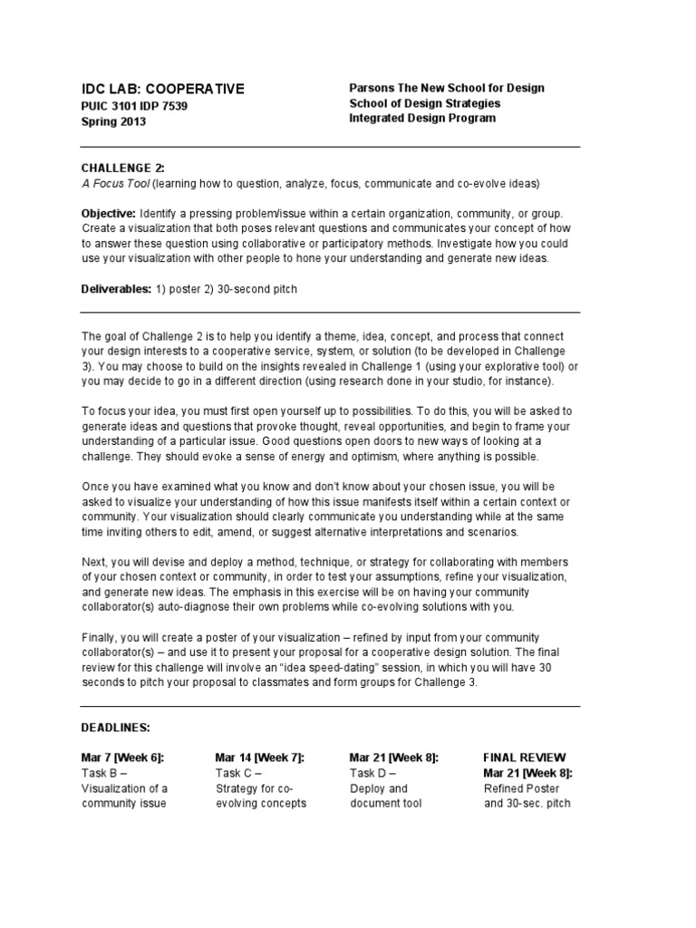 Co-Op Lab Challenge 2 | PDF | Applied Psychology | Educational Psychology