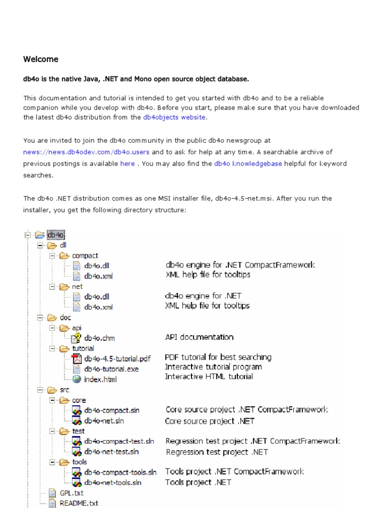 Db4o Tutorial | PDF | Component Object Model | Java (Programming Language)