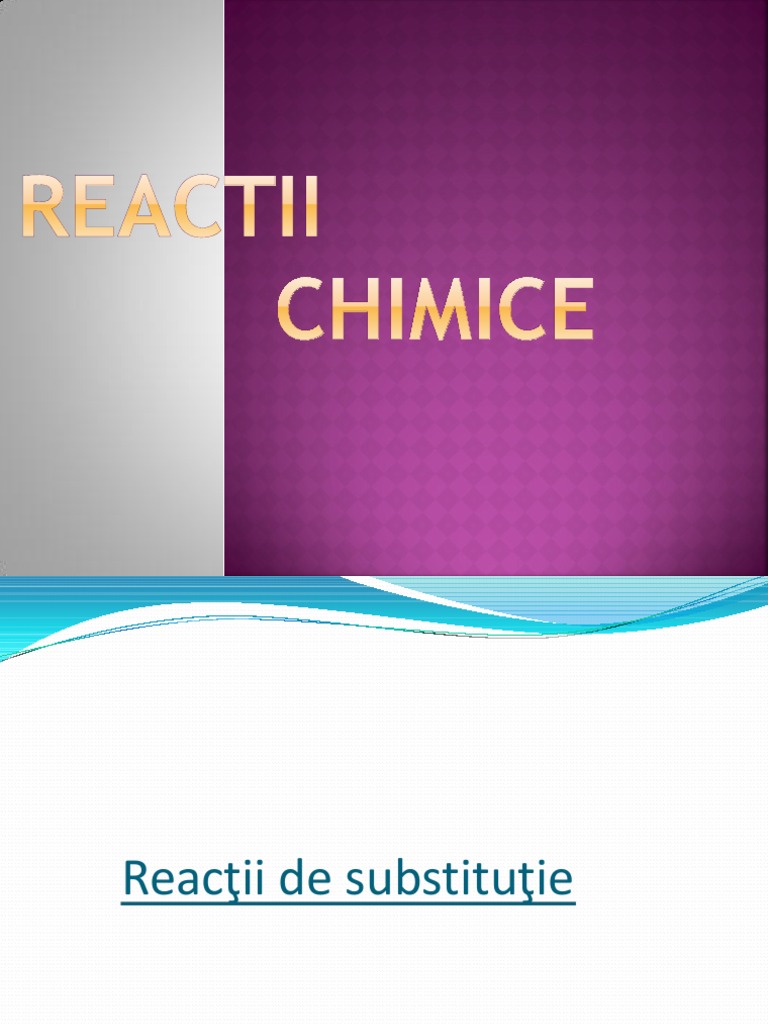 Reactii Chimice | PDF