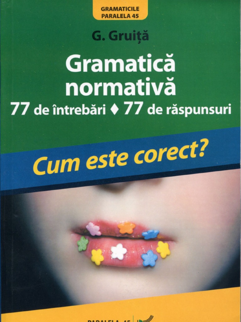 G Gruita Gramatica Normativa Ed IV A OCR | PDF