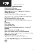 General Psychology Questions and Answers For Chapter 1 | PDF | Id ...