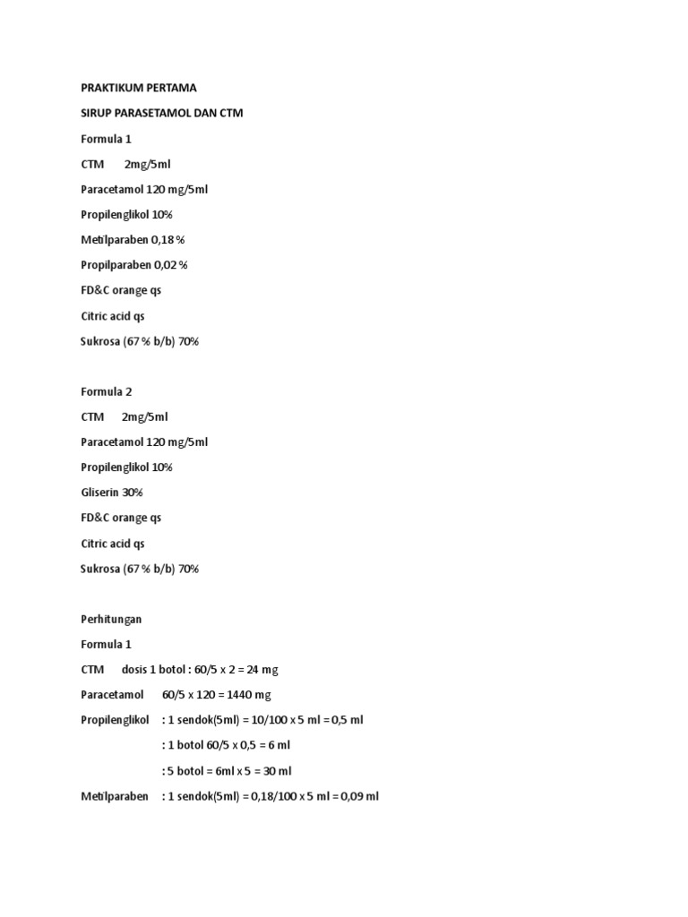 Formula Eliksir | PDF
