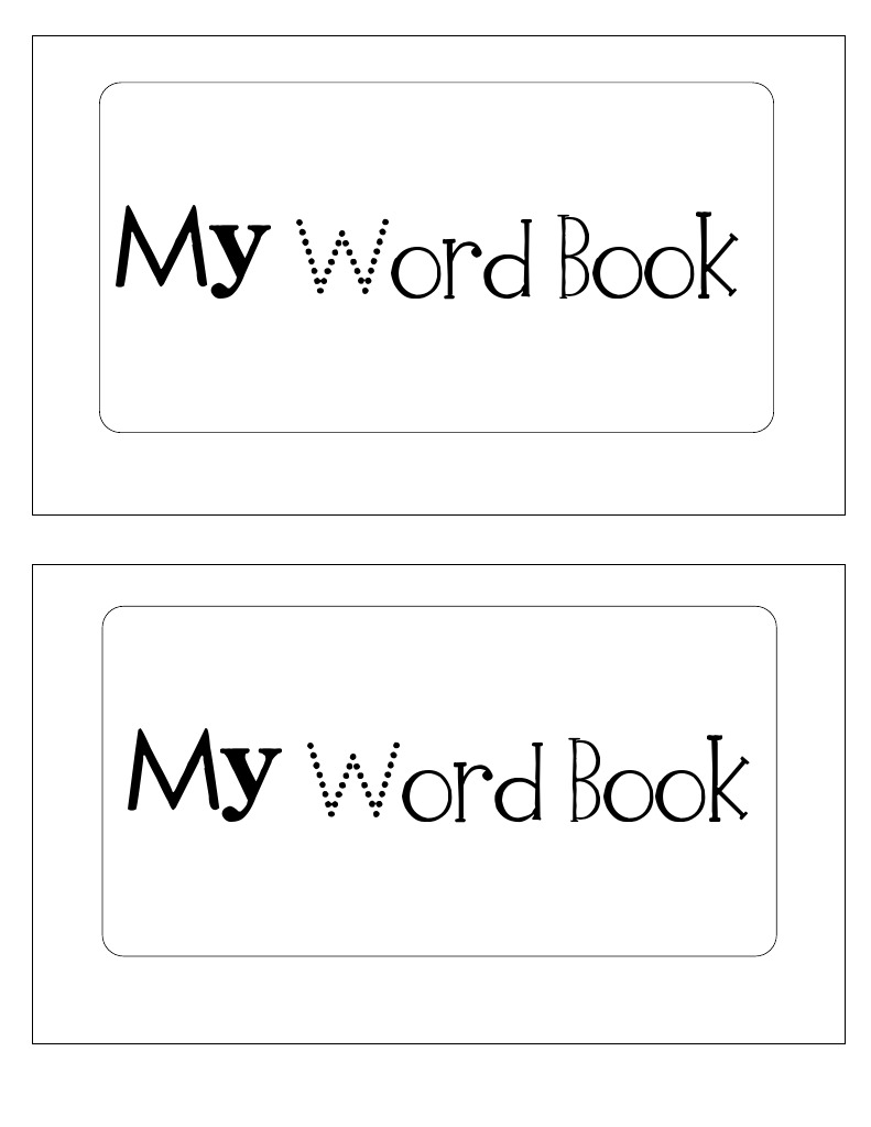 My Word Book | PDF | Language Arts & Discipline