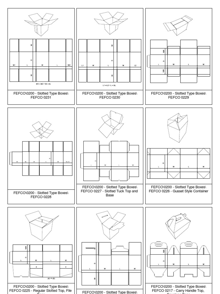 FEFCO Catalog | PDF | Business | Technology & Engineering