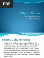 Filipino Core Values | PDF | Loyalty | Value (Ethics)