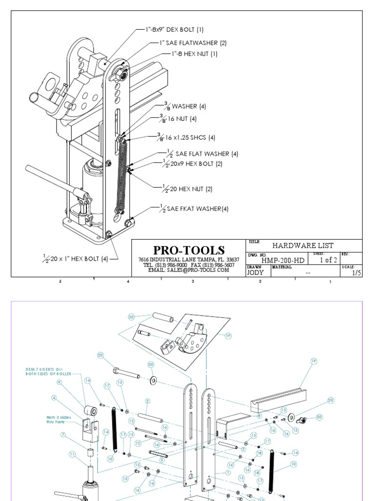Bender Plans | PDF | Nut (Hardware) | Screw