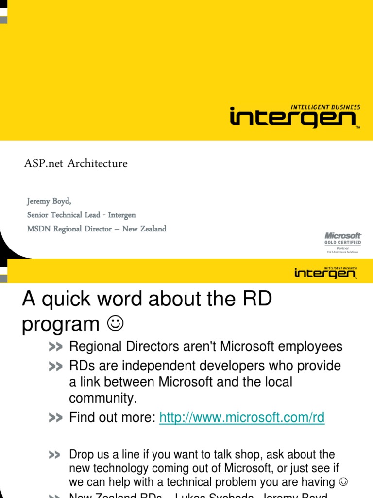 9th June - ASP - Net Architecture | PDF | Active Server Pages | Dynamic Web Page