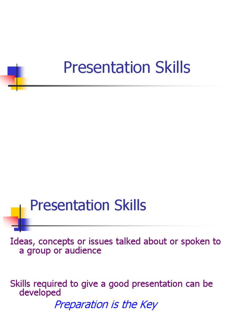 Presentation Skills | PDF | Infographics | Color